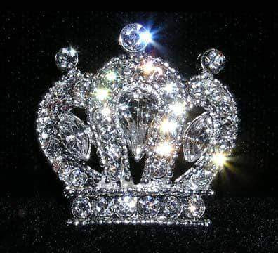 #14669 - Cluster Royal Crown Pin